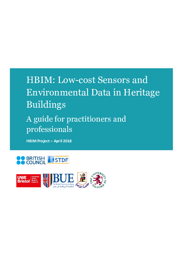 (PDF) HBIM: Low-cost sensors and environmental data in heritage ...