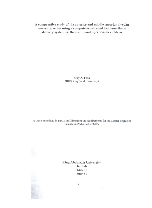 A comparative study of the anterior and middle superior alveolar nerves ...