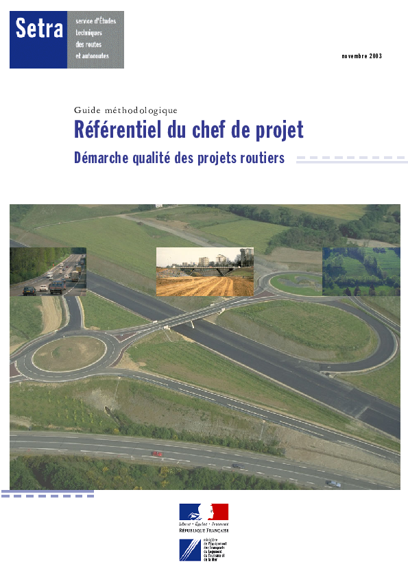 (PDF) Guide SETRA - Référentiel du chef de projet