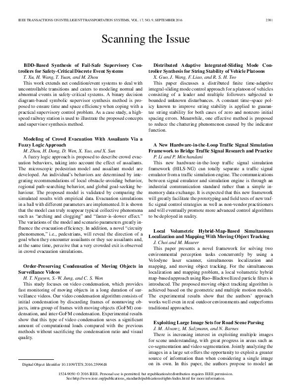 (PDF) Scanning the Issue