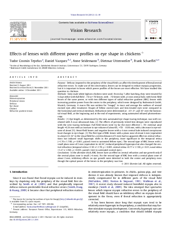 (PDF) Effects of lenses with different power profiles on eye shape in ...