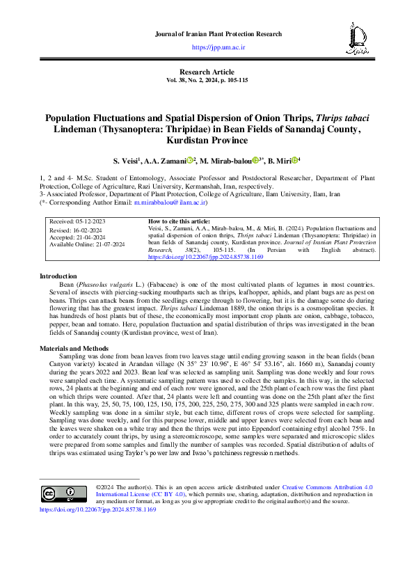 (PDF) Population Fluctuations and Spatial Dispersion of Onion Thrips, Thrips tabaci Lindeman ...