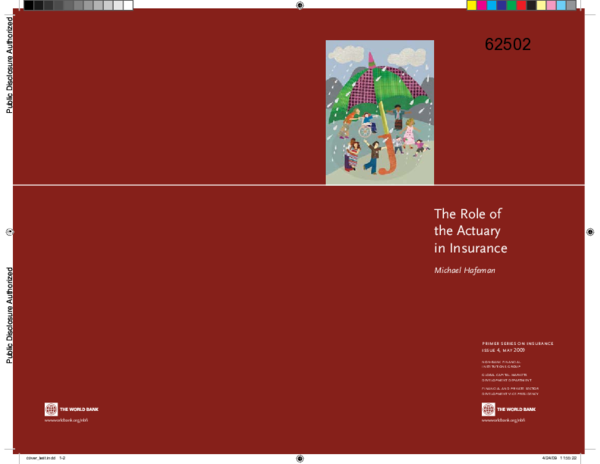 (PDF) The role of the actuary in insurance