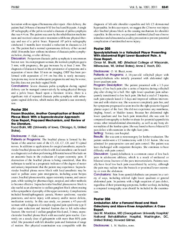 (PDF) Poster 206 Ambulation After a Femoral Head and Neck Ostectomy and ...
