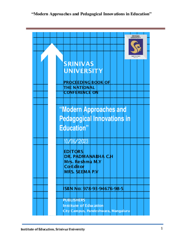 (PDF) Technological Pedagogical Content Knowledge (TPACK): A Model for 21st Century prospective ...