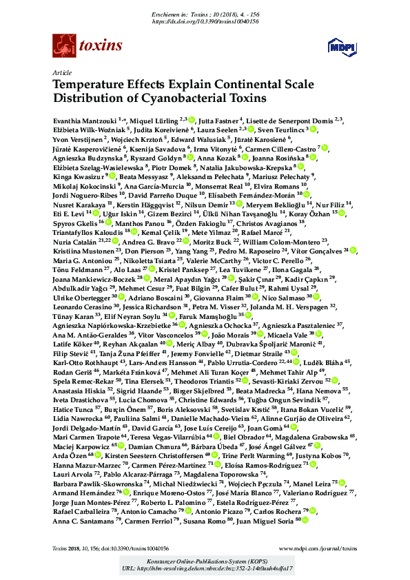 (PDF) Temperature Effects Explain Continental Scale Distribution of ...