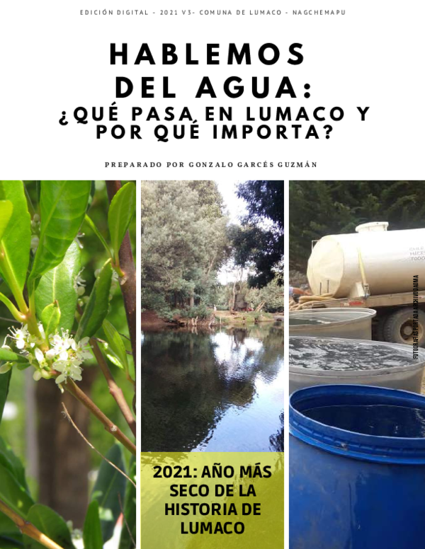 (PDF) Hablemos del agua
