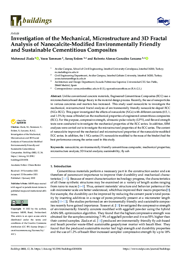 (PDF) Investigation of the Mechanical, Microstructure and 3D Fractal Analysis of Nanocalcite ...