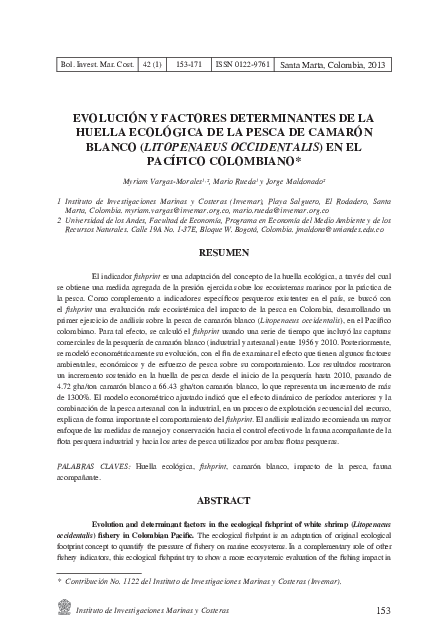 (PDF) EVOLUCIÓN Y FACTORES DETERMINANTES DE LA HUELLA ECOLÓGICA DE LA ...