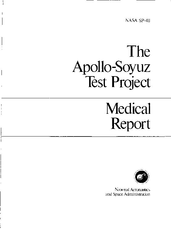 (PDF) The Apollo-Soyuz Test Project: Medical report