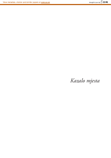 (PDF) Kazalo mjesta