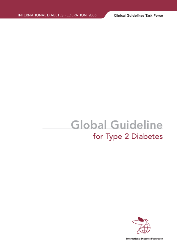 (PDF) Global Guideline for Type 2 Diabetes