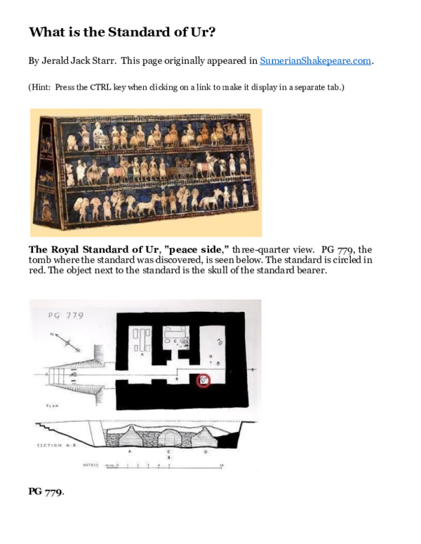 (PDF) What is the Standard of Ur?