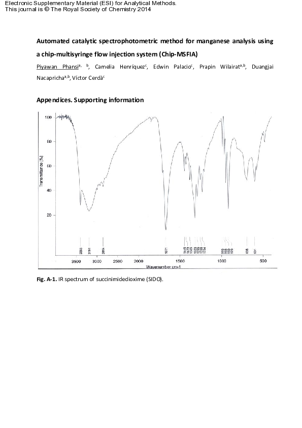(PDF) An automated catalytic spectrophotometric method for manganese ...