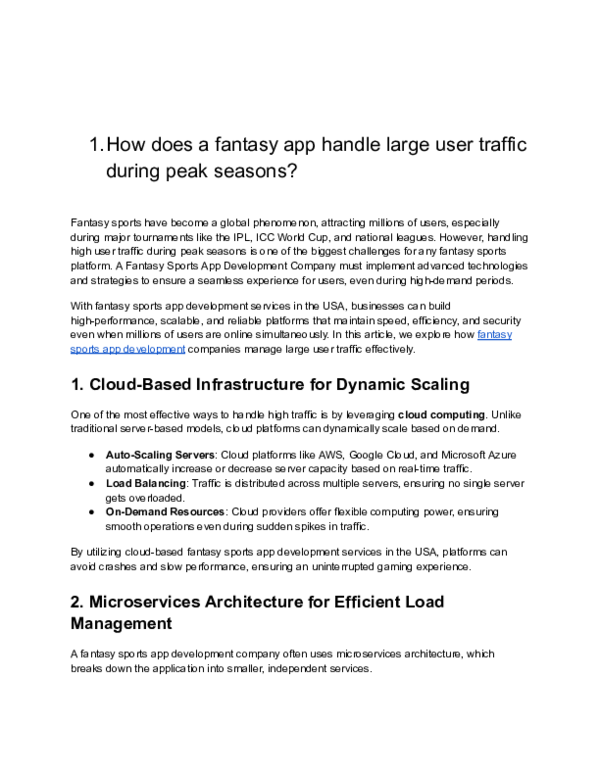 (PDF) Fantasy game development
