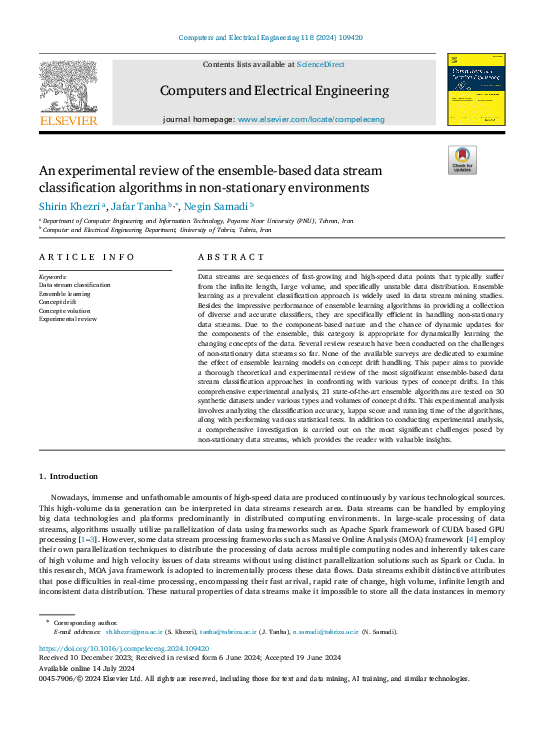 (PDF) Computers and Electrical Engineering
