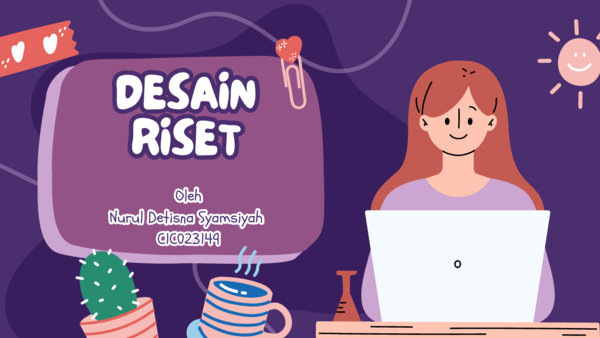 (PDF) PPT 4 Desain Riset