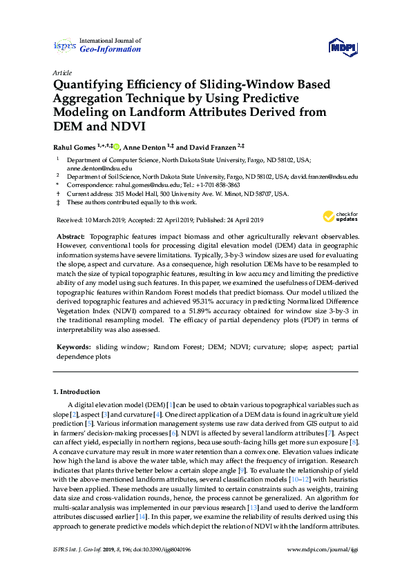(PDF) Quantifying Efficiency of Sliding-Window Based Aggregation Technique by Using Predictive ...