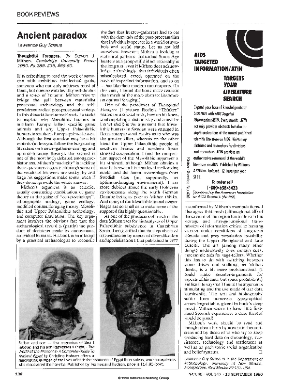 (PDF) Ancient paradox