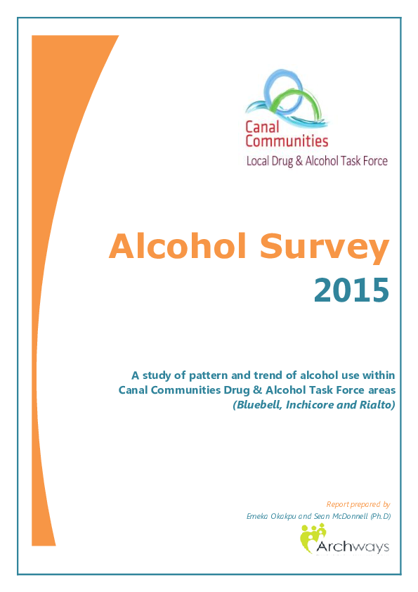 (PDF) Alcohol survey 2015. A study of pattern and trend of alcohol use ...