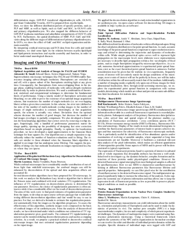 (PDF) Point Spread Diffraction Patterns and Super-Resolution Particle Localization