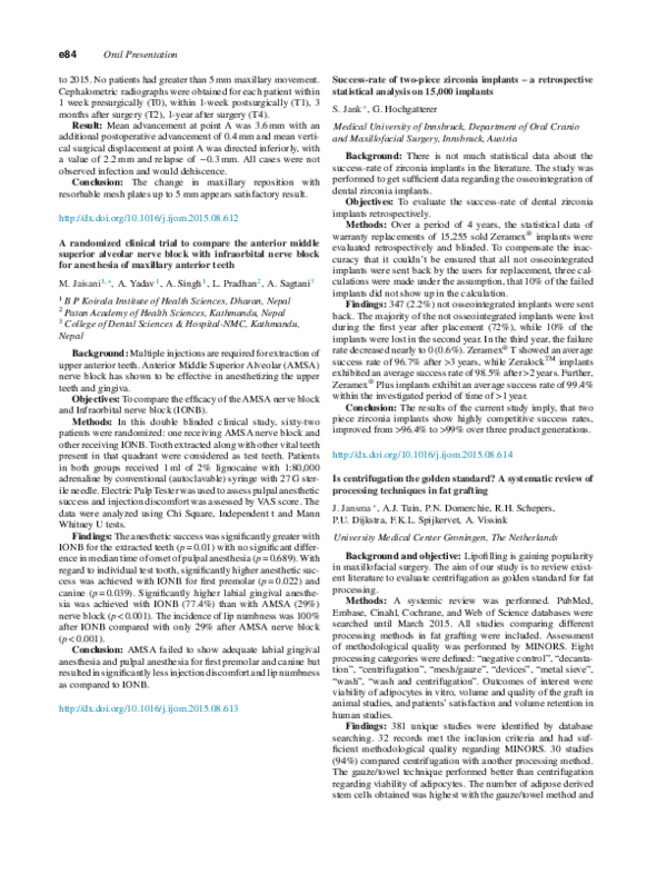 (PDF) A randomized clinical trial to compare the anterior middle ...