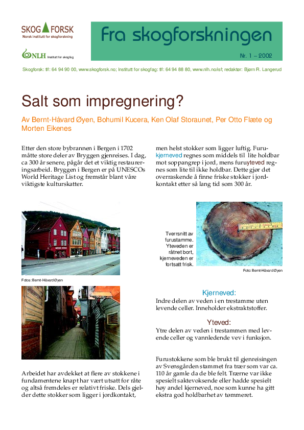 (PDF) Salt som impregnering