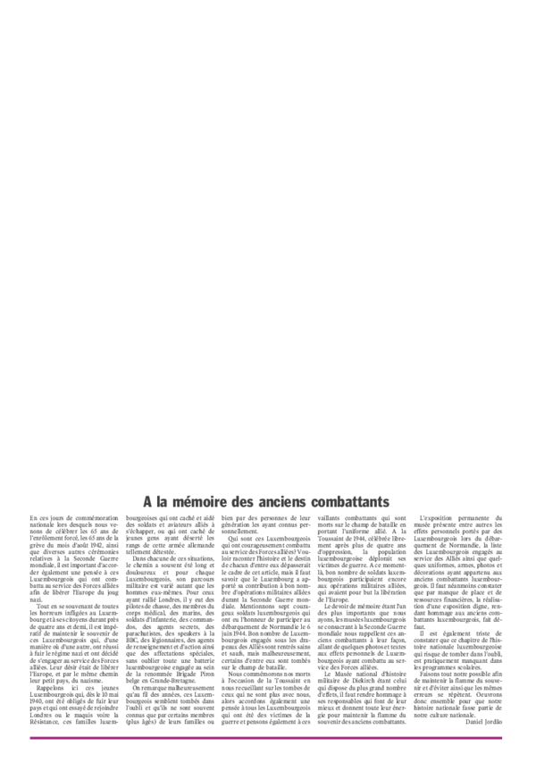 (PDF) A la mémoire des anciens combattants