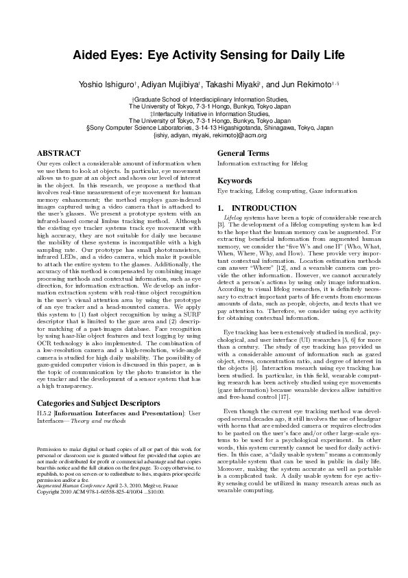 (PDF) Aided eyes