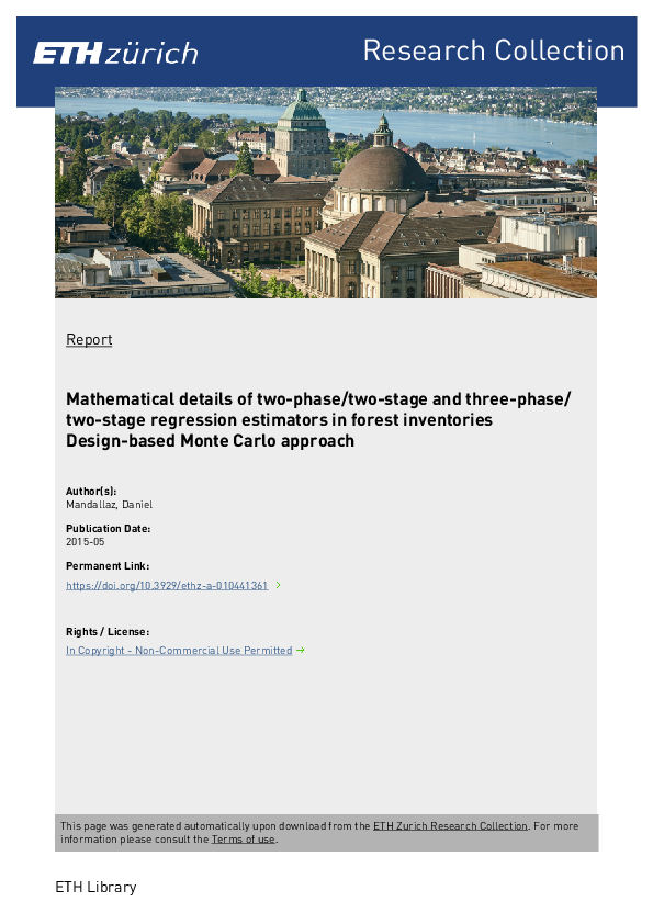 (PDF) Mathematical details of two-phase/two-stage and three-phase/two-stage regression ...