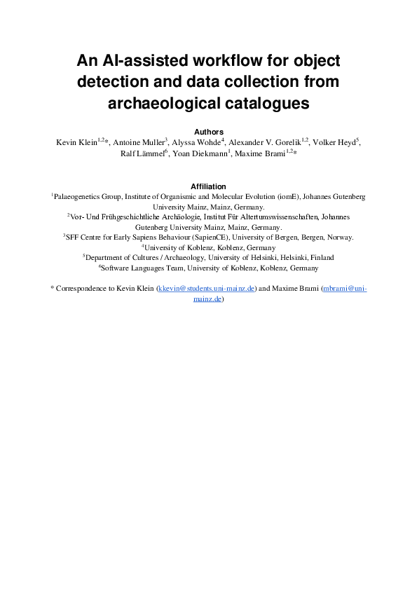 (PDF) AutArch: An AI-assisted workflow for object detection and data collection from ...