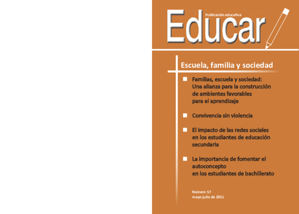 (PDF) Escuela, familia y sociedad