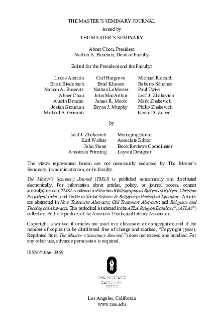 (PDF) "Him We Proclaim!": Paul's Motivation, Means, and Mandate for ...