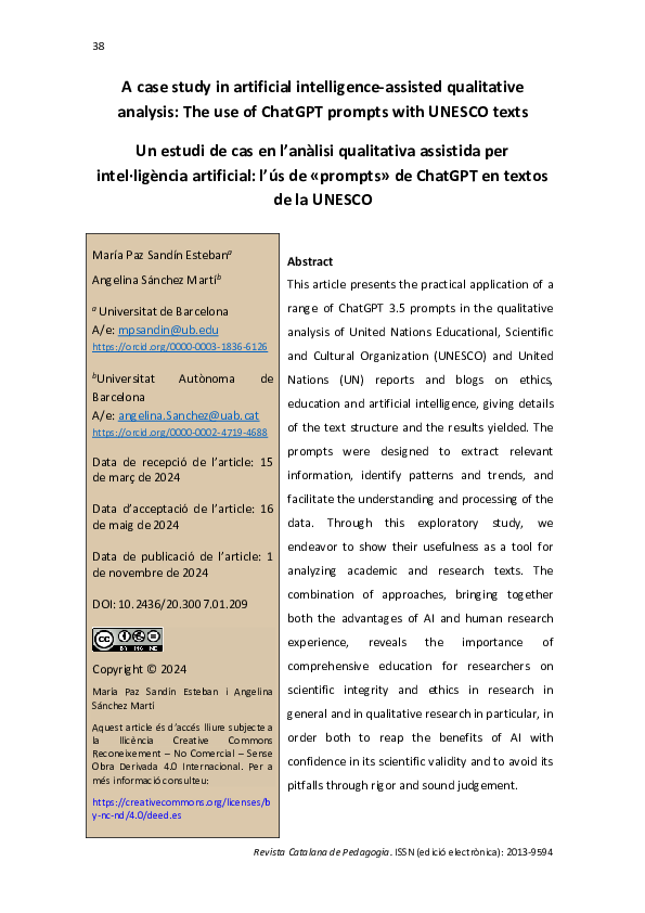 (PDF) A case study in artificial intelligence-assisted qualitative analysis: The use of ChatGPT ...