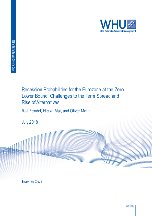 (PDF) Recession Probabilities for the Eurozone at the Zero Lower Bound ...