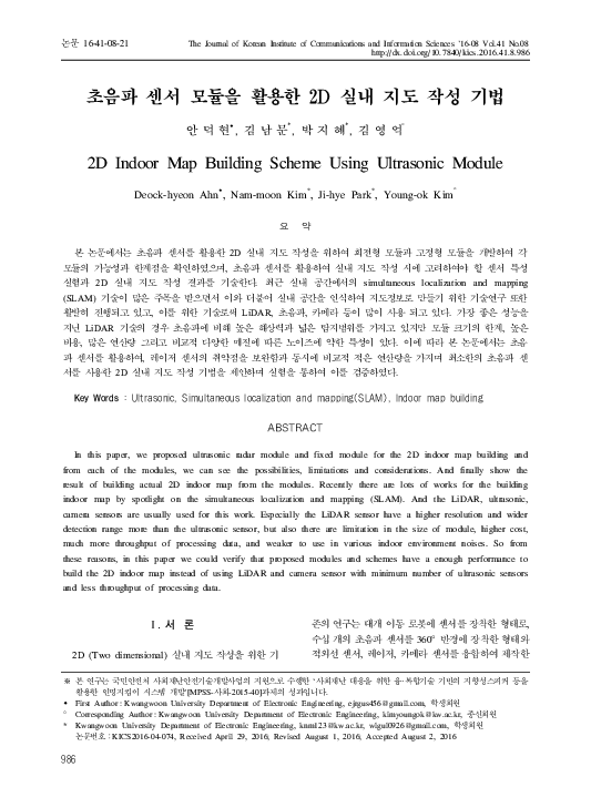(PDF) 2D Indoor Map Building Scheme Using Ultrasonic Module
