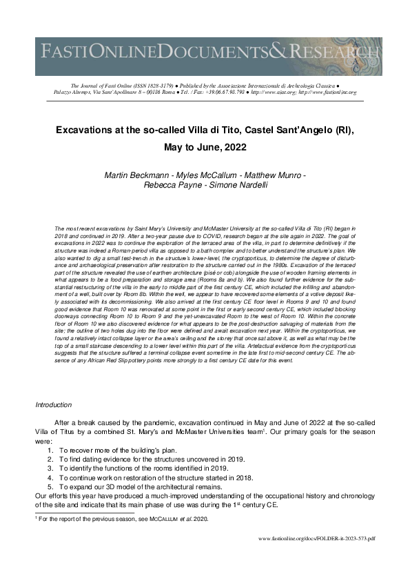 (PDF) Martin Beckmann, Myles McCallum, Matthew Munro, Rebecca Payne ...