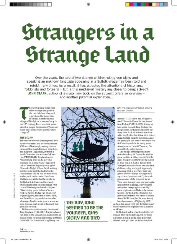 (PDF) Strangers in a Strange Land