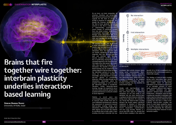 (PDF) Brains that fire together wire together: interbrain plasticity ...