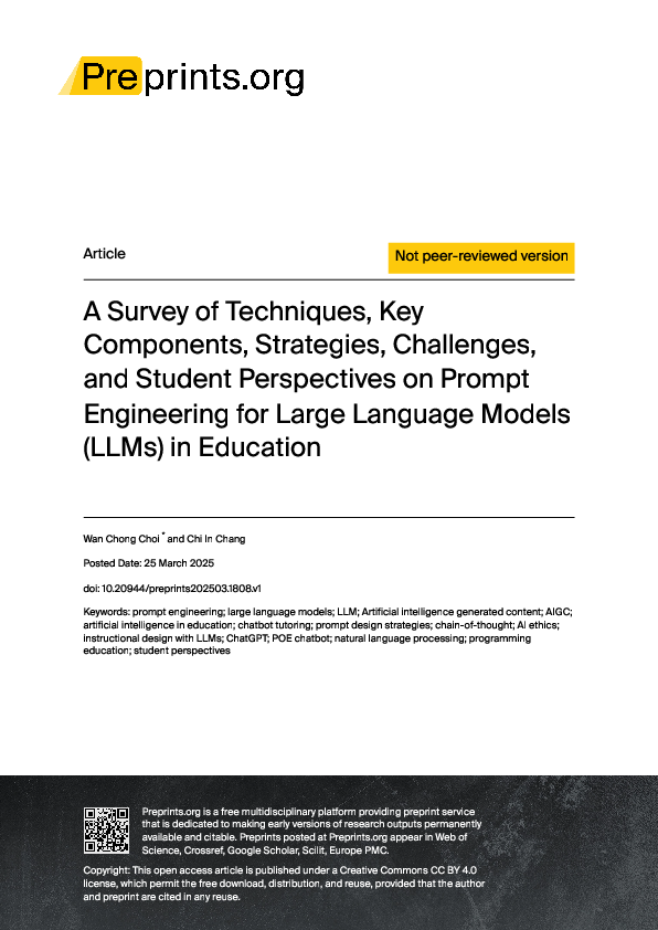 (PDF) A Survey of Techniques, Key Components, Strategies, Challenges ...