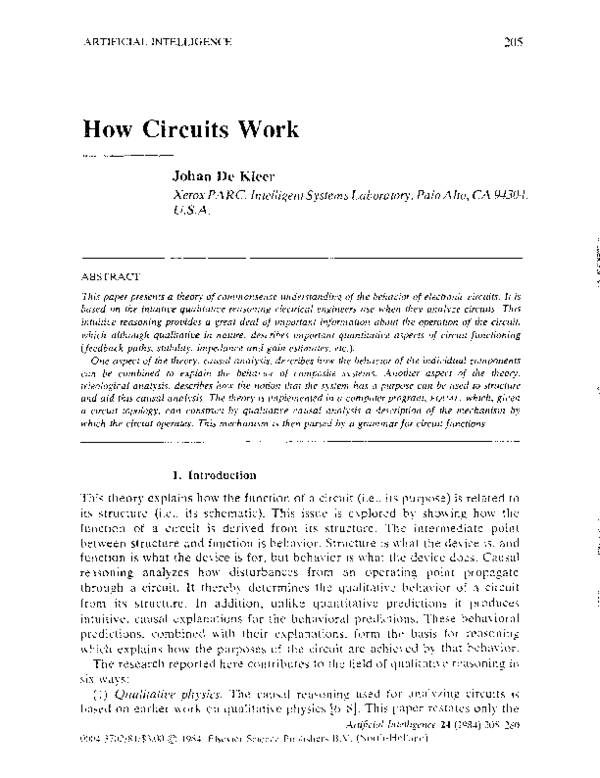 (PDF) How Circuits Work