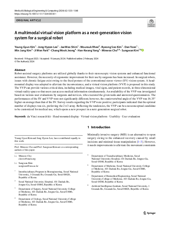 (PDF) A multimodal virtual vision platform as a next-generation vision ...