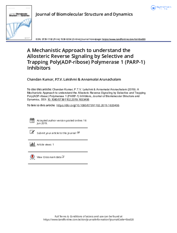 (PDF) A mechanistic approach to understand the allosteric reverse signaling by selective and ...