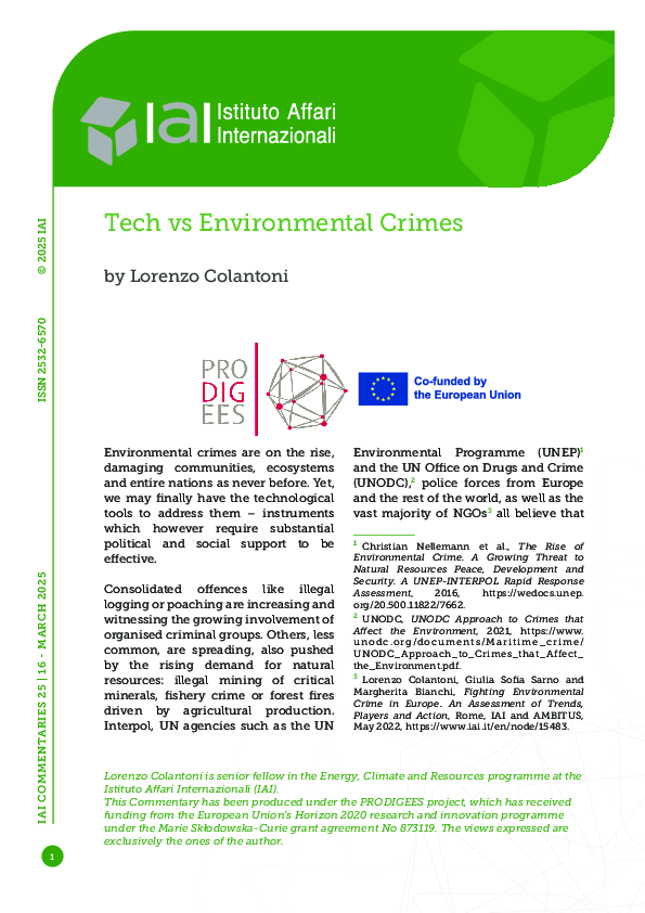 (PDF) Tech vs Environmental Crimes