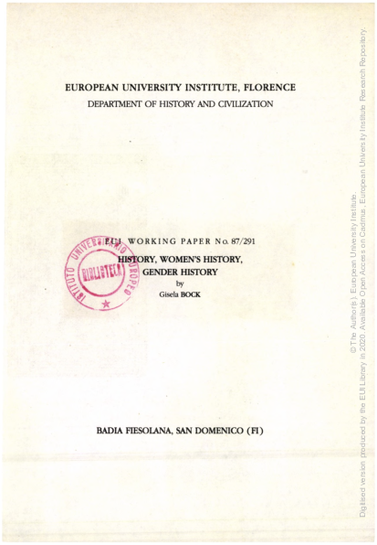 (PDF) Public History, A Necessity in Today’s European Union?