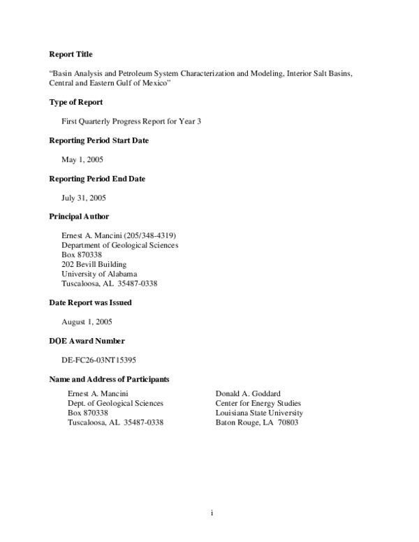 (PDF) Basin Analysis and Petroleum System Characterization and Modeling ...