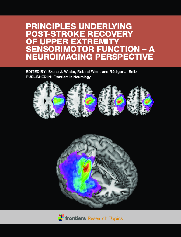 (PDF) PRINCIPLES UNDERLYING POST-STROKE RECOVERY OF UPPER EXTREMITY SENSORIMOTOR FUNCTION -A ...