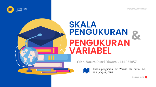 (PDF) PPT 5 Metodologi Penelitian-Skala Pengukuran dan Pengukuran Variabel