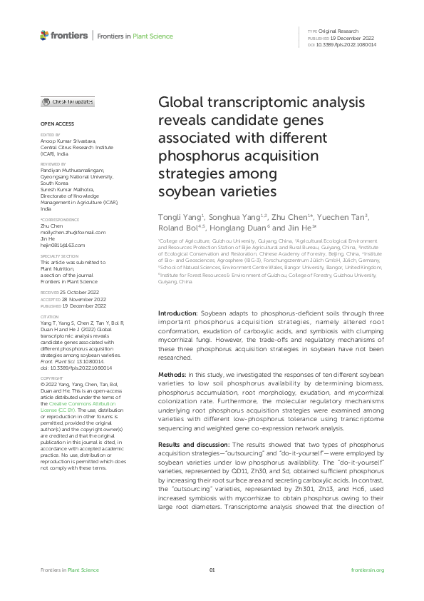 (PDF) Global transcriptomic analysis reveals candidate genes associated ...