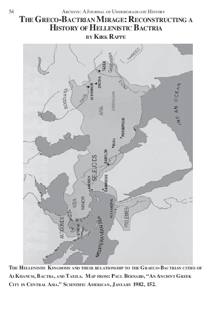 (PDF) The Greco-Bactrian Mirage: Reconstructing